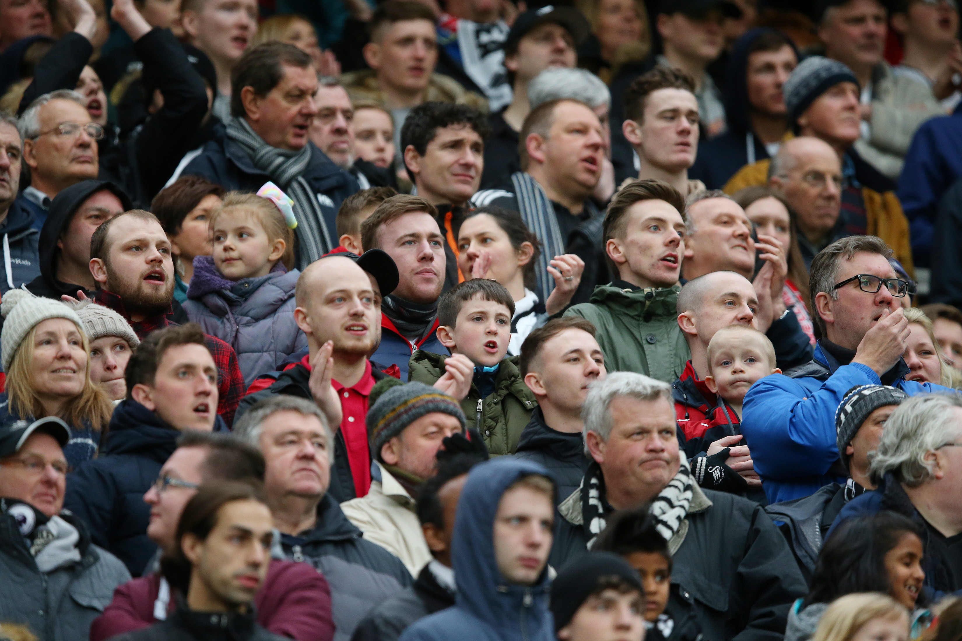 Swans fans at Old Trafford (10).jpg | Swansea