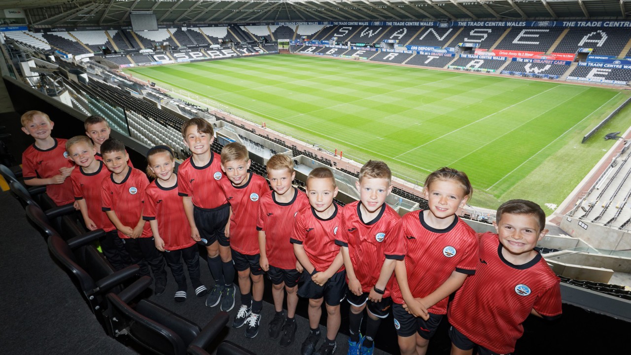 New Swansea City Under-nines take first steps on the academy pathway ...