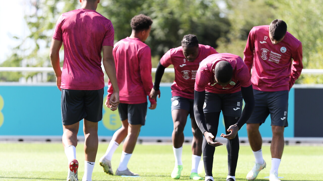 Gallery | Training at St George’s Park | Swansea