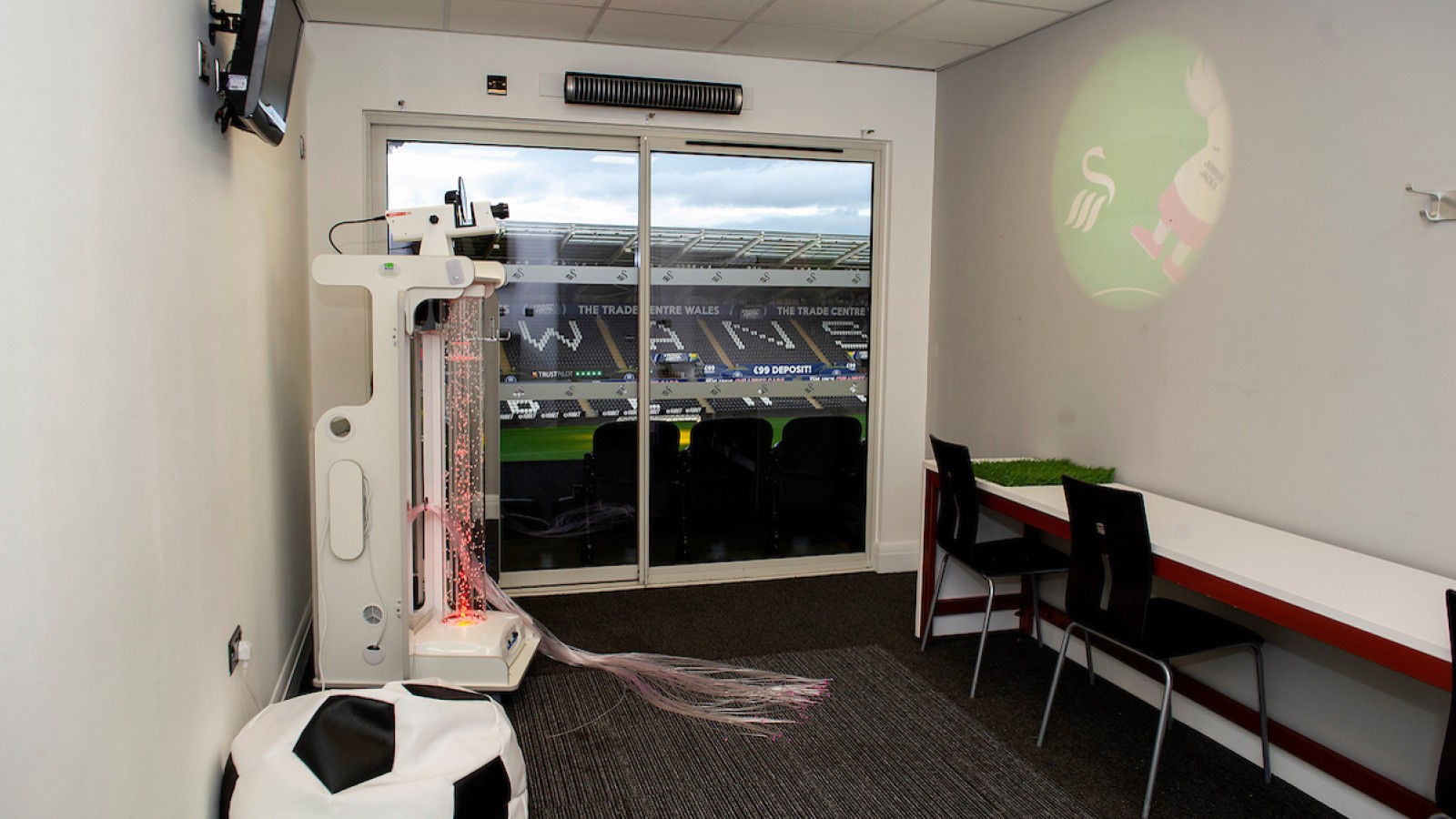 Swansea City's sensory room | One season on | Swansea