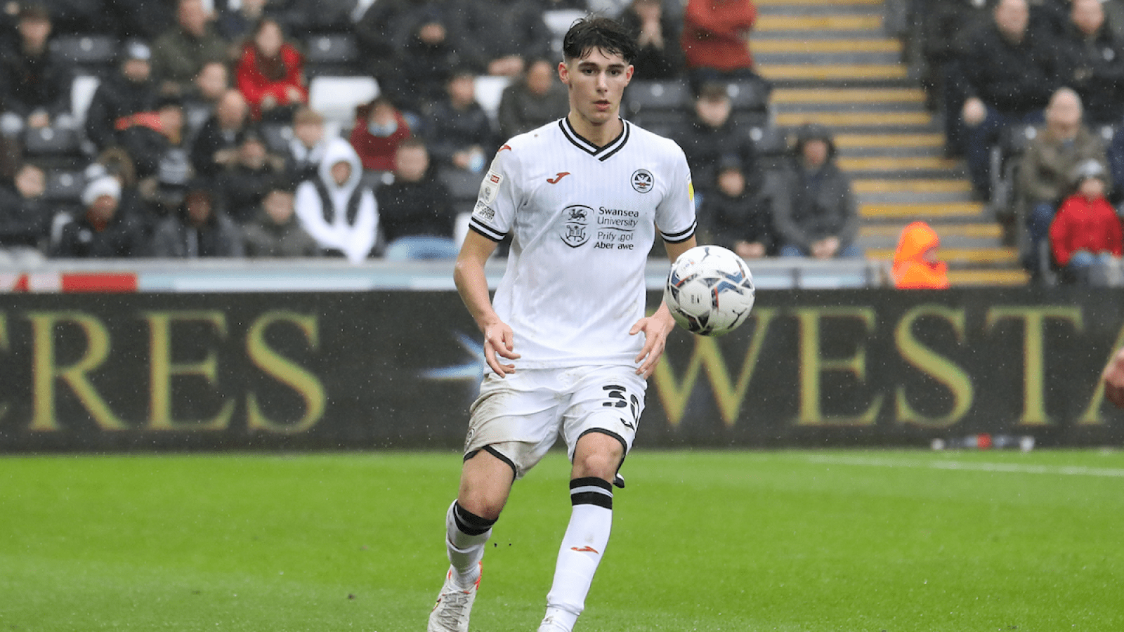 Martin praises assured Swansea City debut from Finley Burns | Swansea