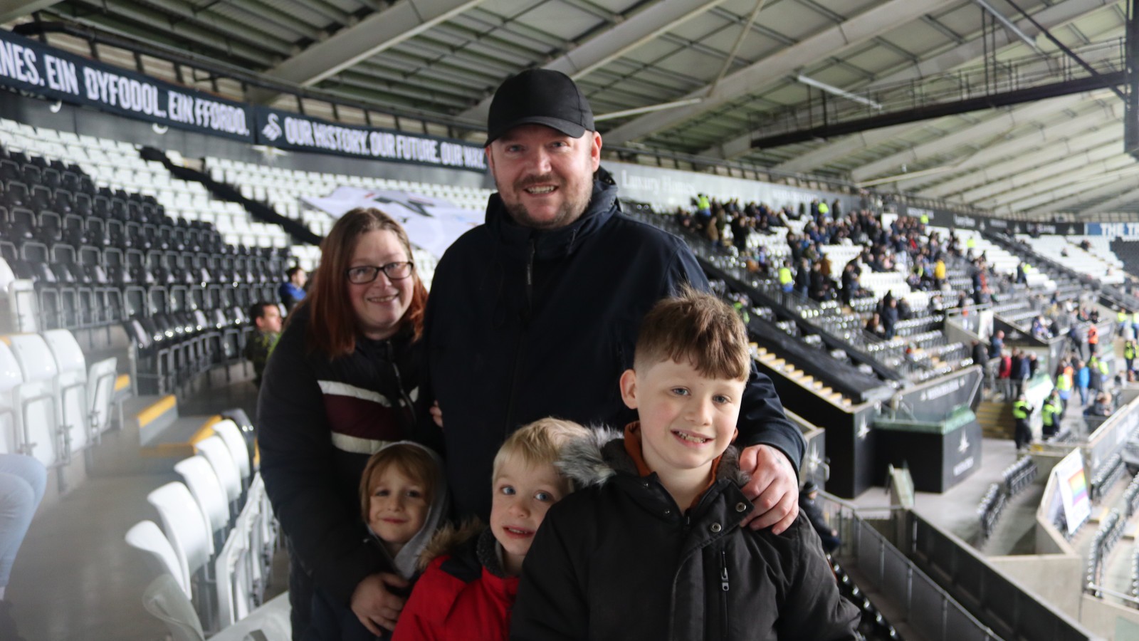 Swans Foundation support families to attend game through EFL Together ...