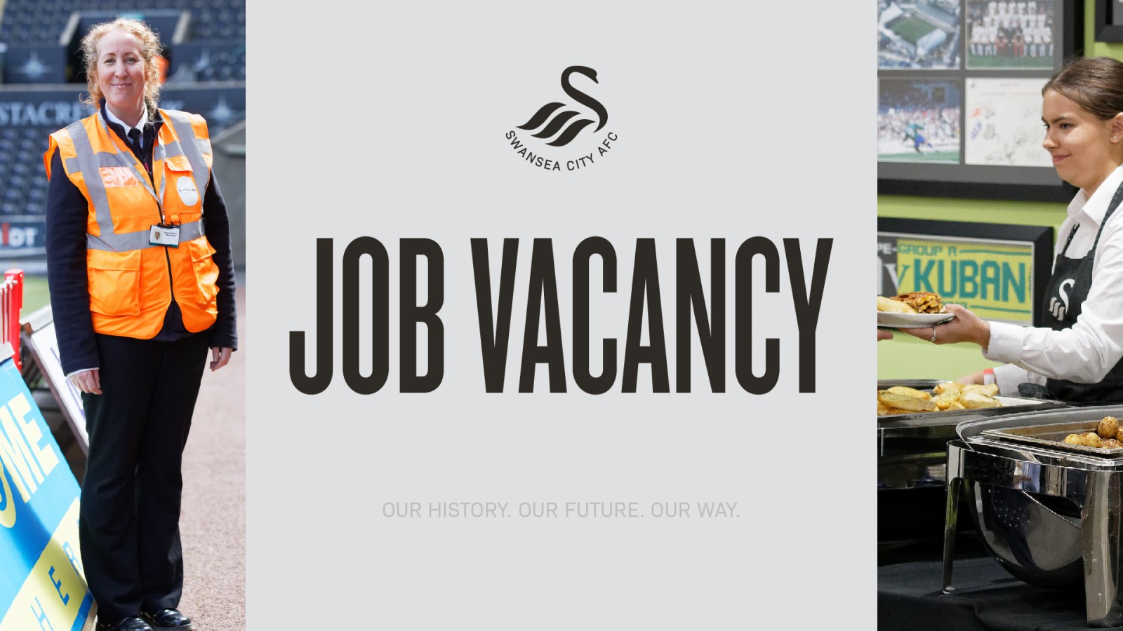 2024-25 season steward vacancies | Swansea