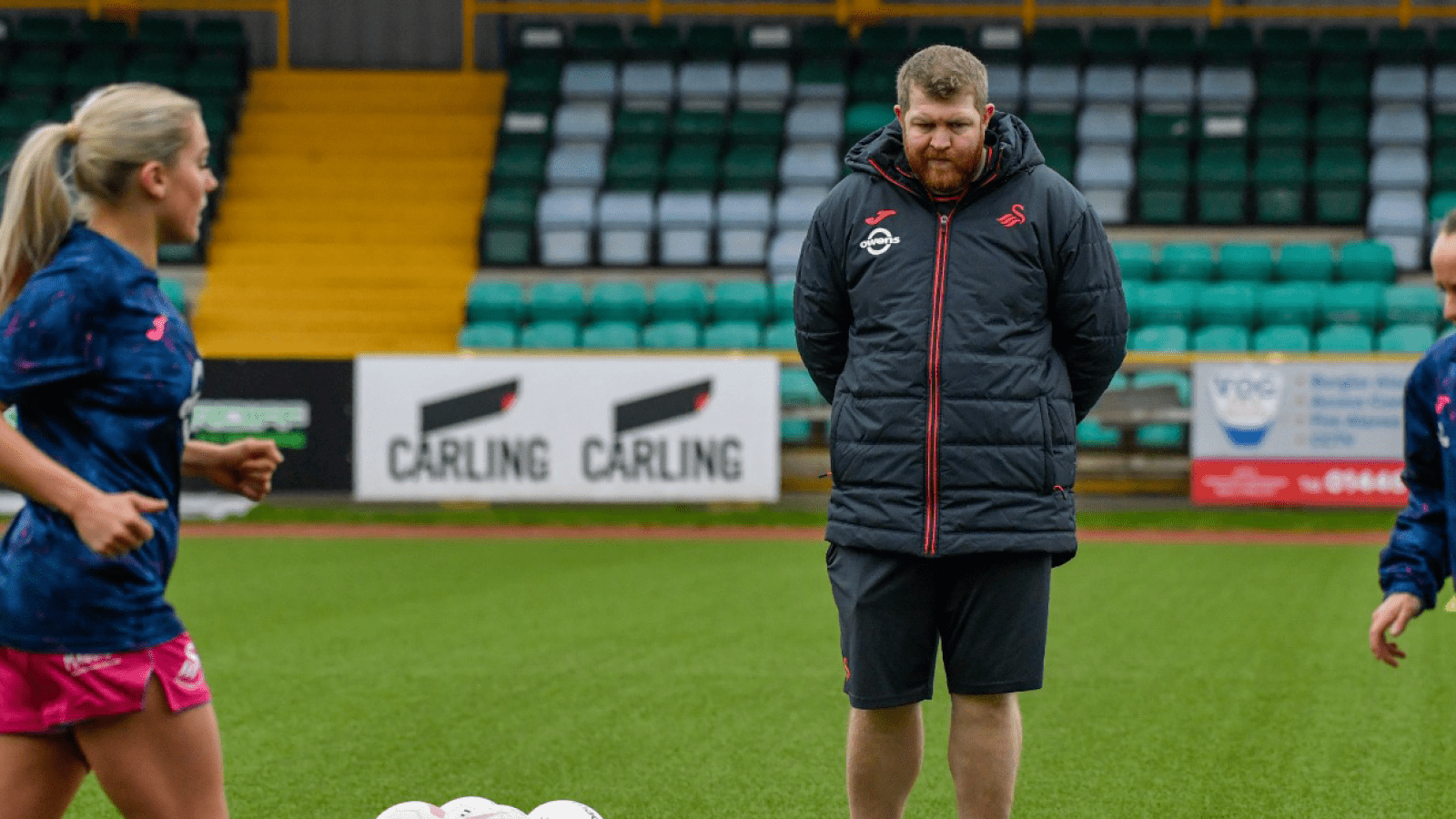 Chris Church | Young players responded well to physical test | Swansea