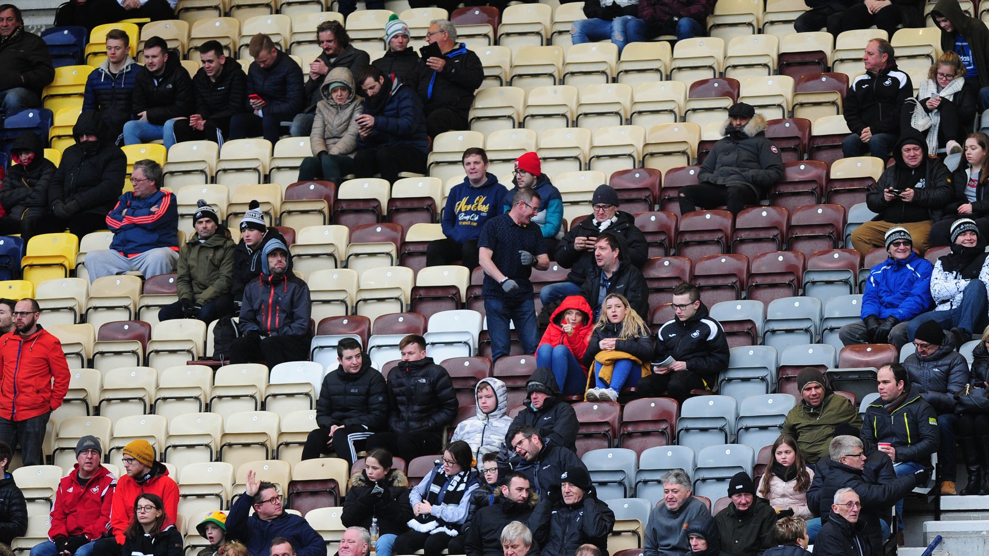 Fans gallery | Preston North End v Swansea City | Swansea