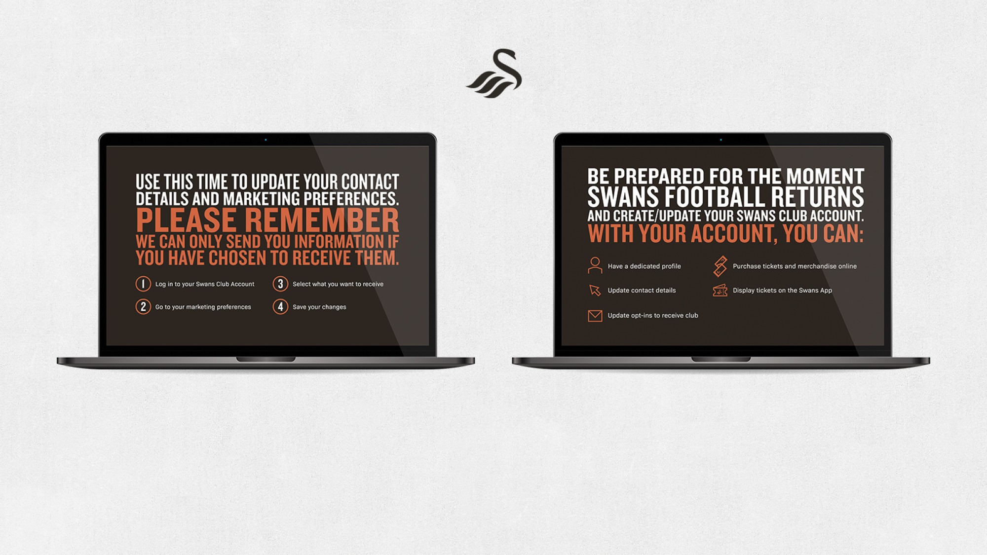 It's time to get your Swans Club Account ready | Swansea