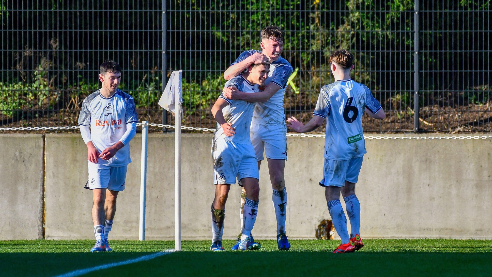 Thomas Woodward "over the moon" with maiden under-18s' hat-trick | Swansea