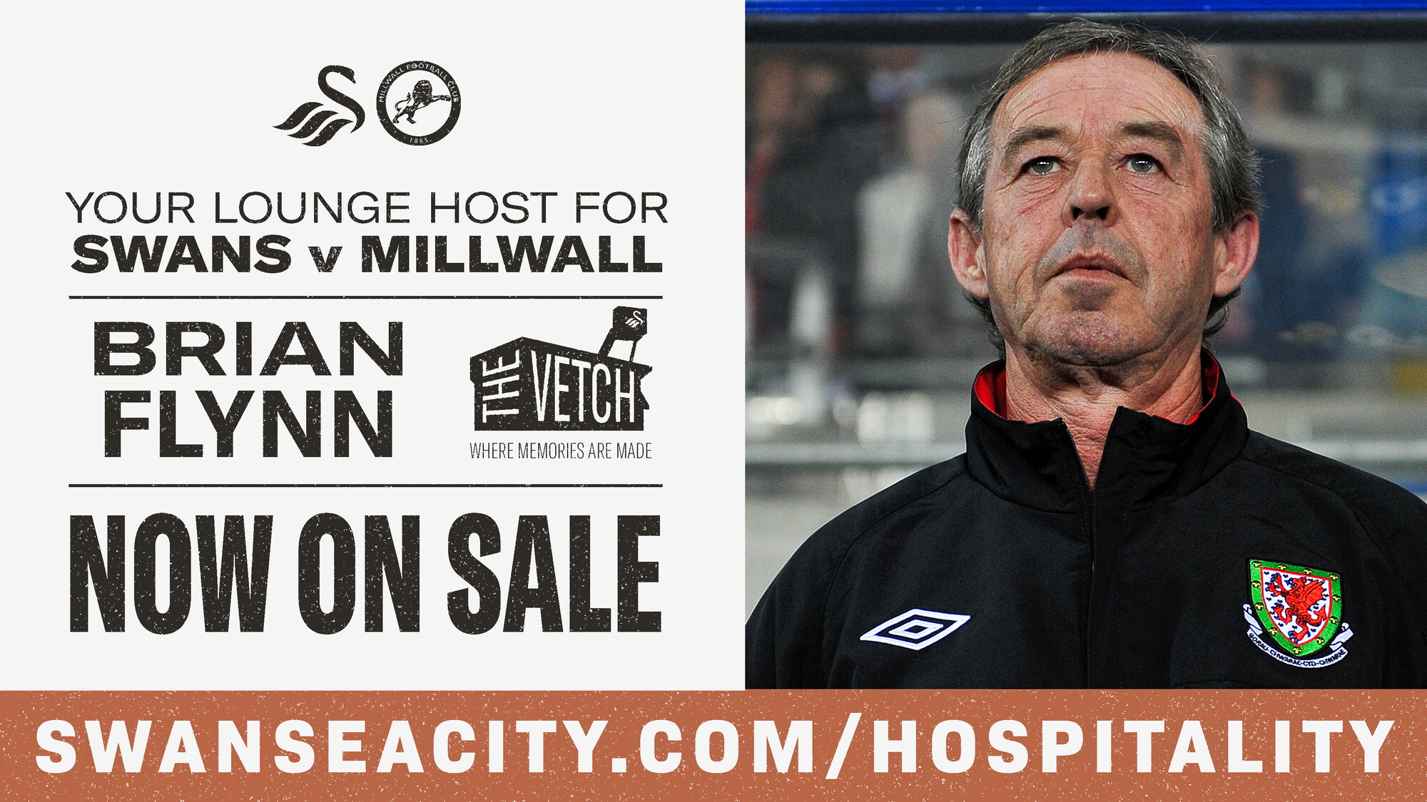 Brian Flynn | Guest host at The Vetch | Swansea