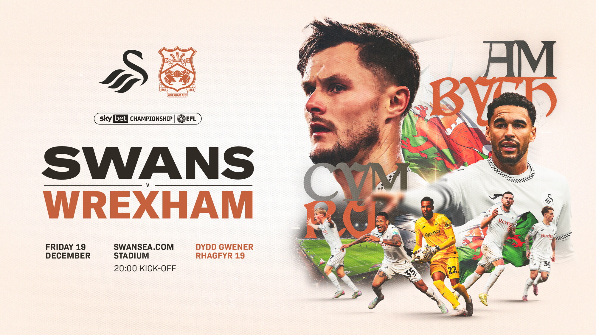 Wrexham | Tickets on sale to selected Jack Army members | Swansea
