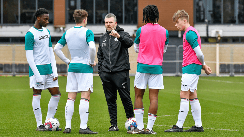 Darren Davies delighted to finish season on a high | Swansea