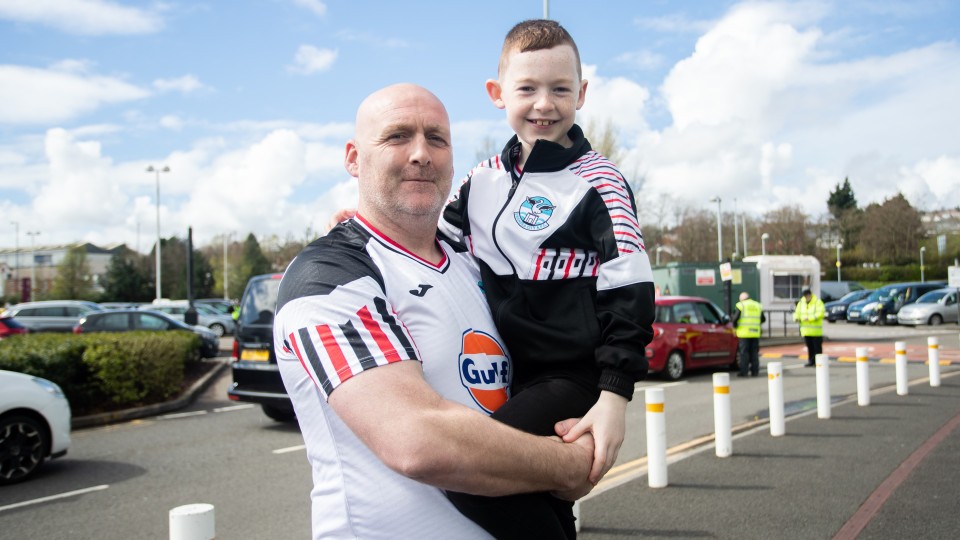 Gallery | 1994 Autoglass Trophy celebrations | Swansea