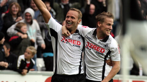 Lee Trundle Mark Gower | Swansea