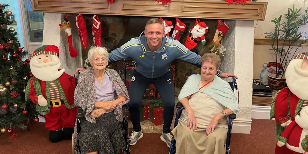 Swans Christmas Surprises with Westacres | Hengoed Court | Swansea