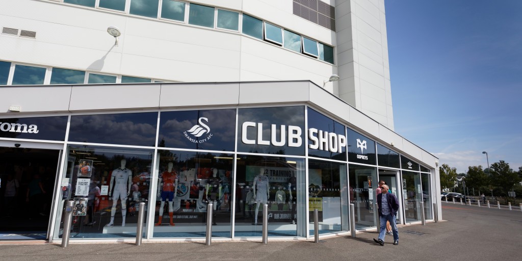 Club shop Christmas opening times | Swansea