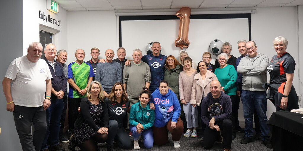 Swansea City AFC Foundation celebrate one year of Cwtch Coffee Mornings ...